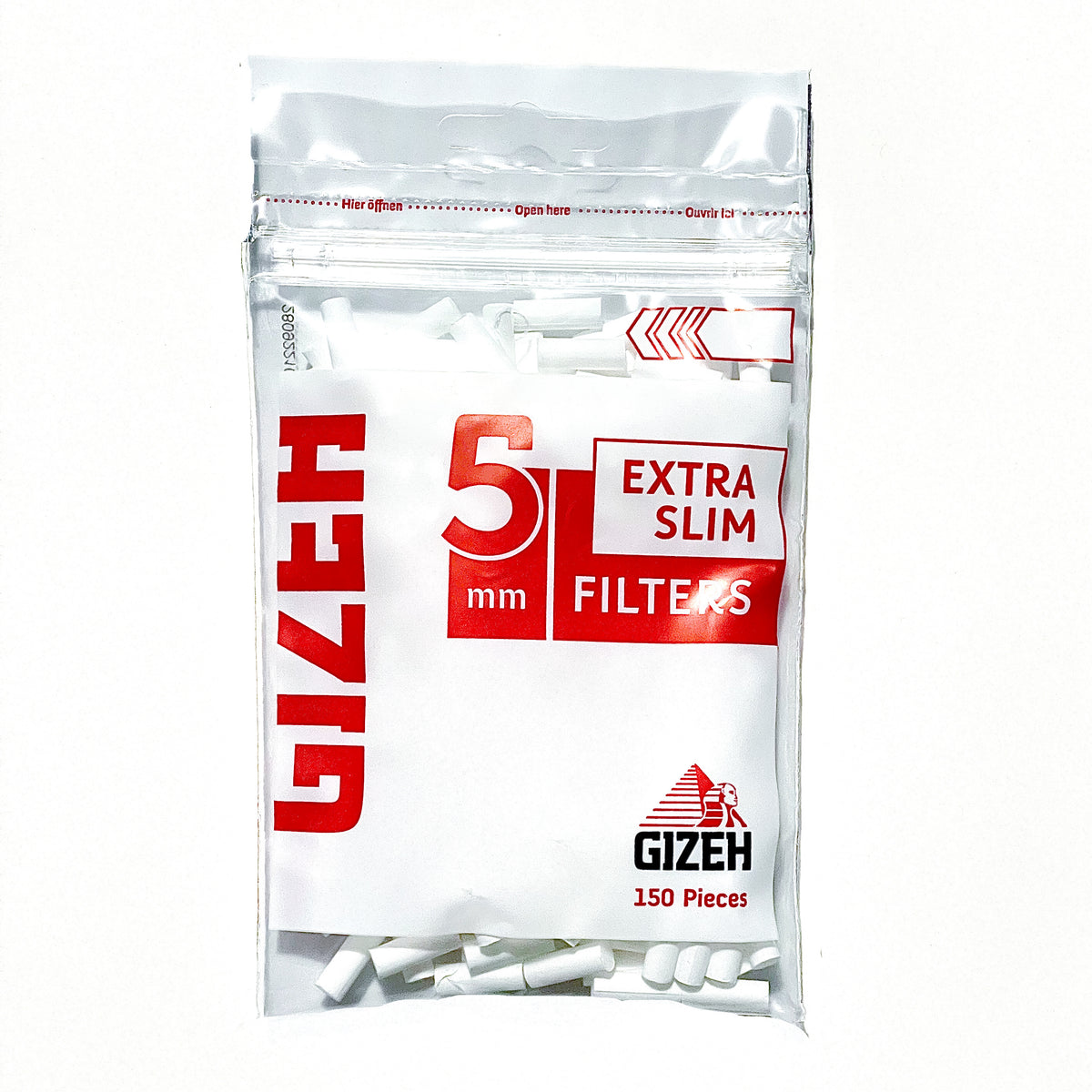 Gizeh Extra Slim 5mm Smoking Filters - Revolucion Lifestyles