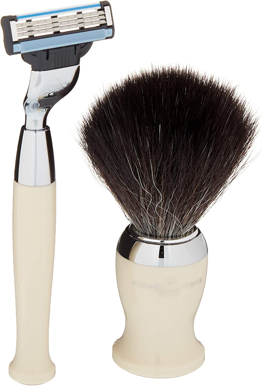 Edwin Jagger 36 Series 3pc Mach3 Ivory Synthetic Brush - Revolucion ...