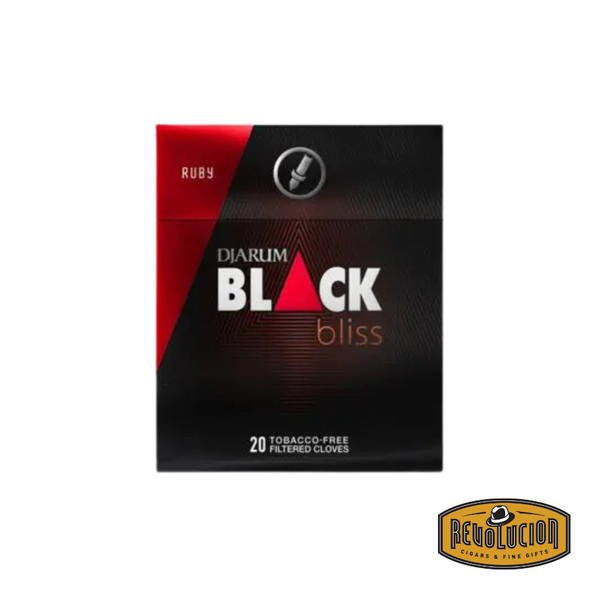 Djarum Black Bliss Ruby Tobacco & Nicotine Free Herbal Clove Cigarette ...