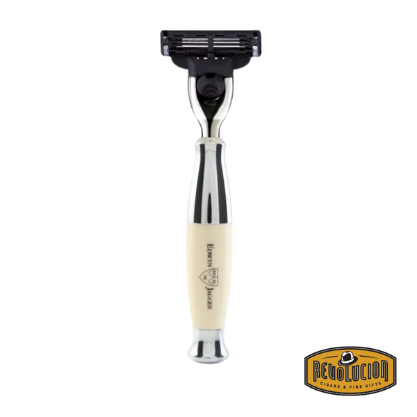 Edwin Jagger Mach 3 Razor Imitation Ivory 36 Series - Revolucion Lifestyles