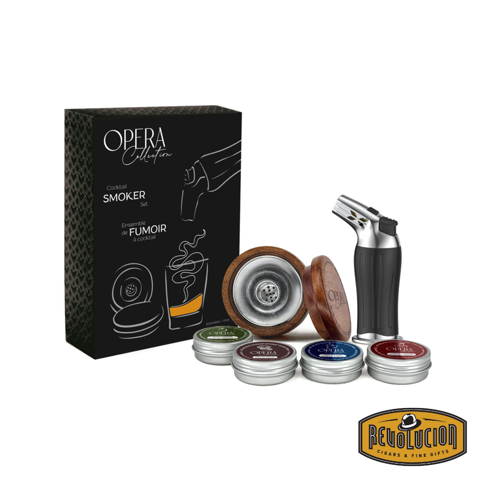 Opera 7PC Cocktail Smoker Set - Natural Living - Revolucion Lifestyles