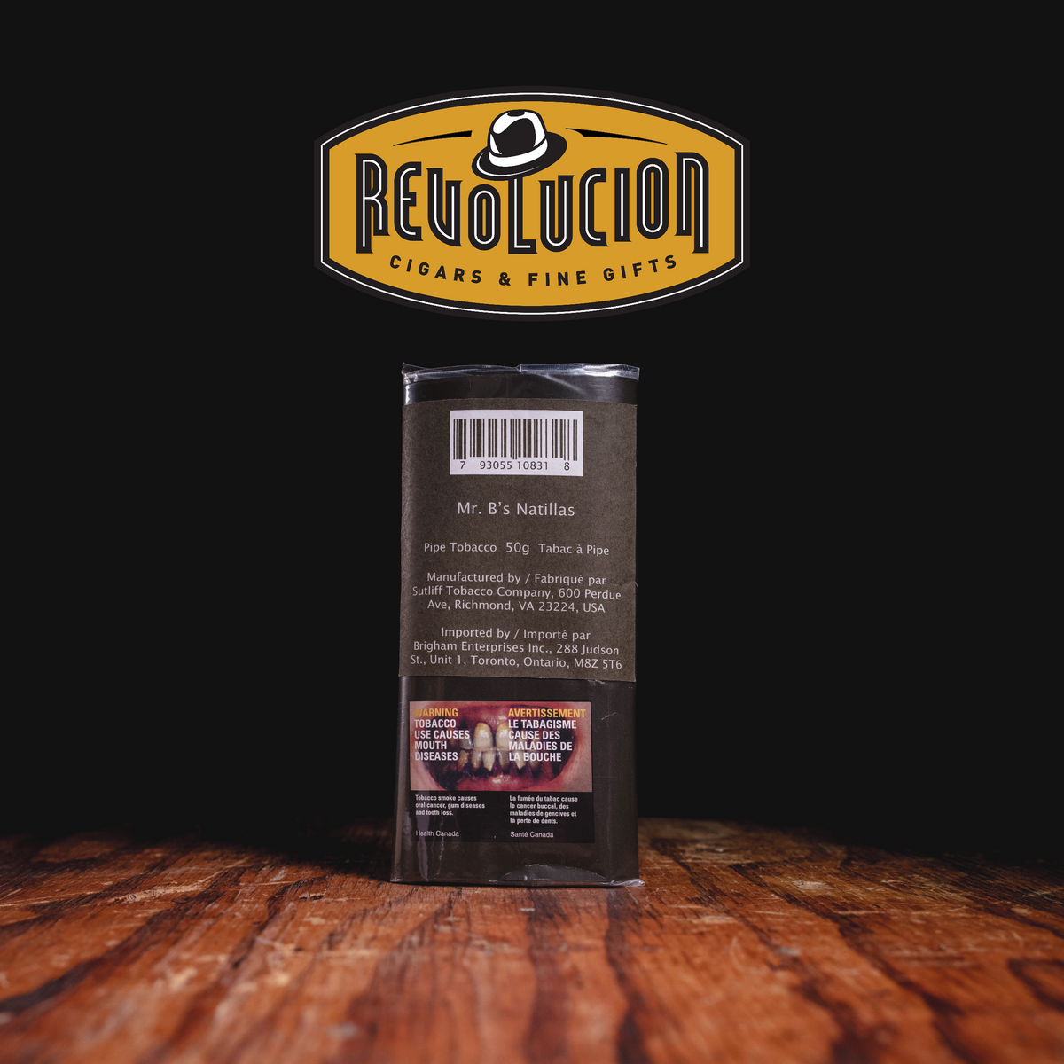 Mr. B's Natillas Creme Brulee Pipe Tobacco - 50g - Revolucion Lifestyles