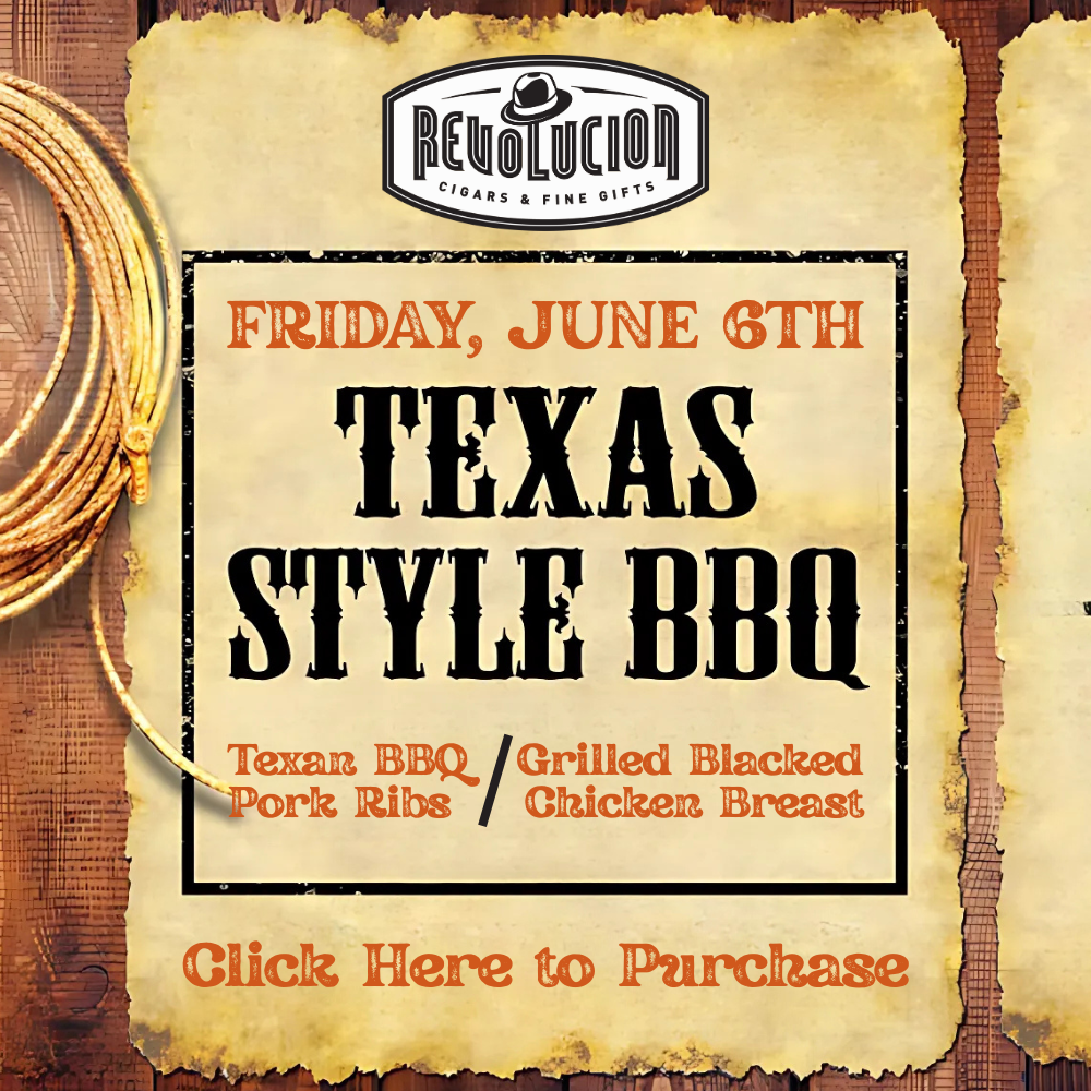 Texas Style BBQ Event - June 6th - Revolucion Lifestyles