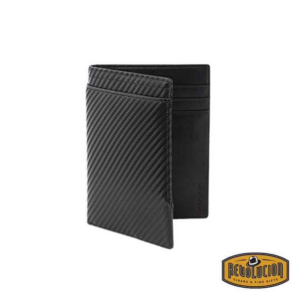 Wurkin Slim Bifold Leather RFID Carbon Euro Men Passport Wallet ...