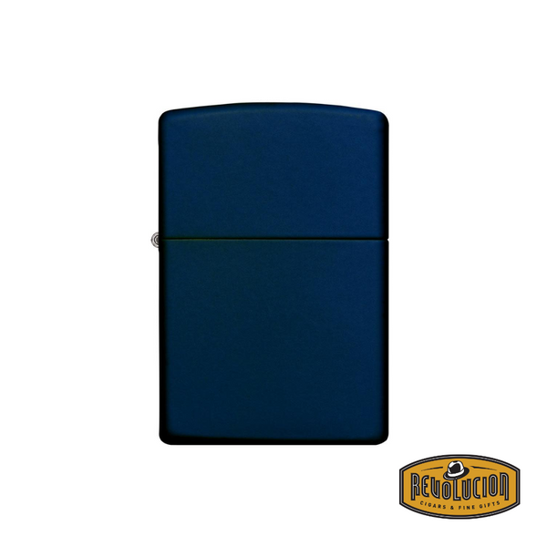 Zippo Matte Navy Blue Lighter - Revolucion Lifestyles