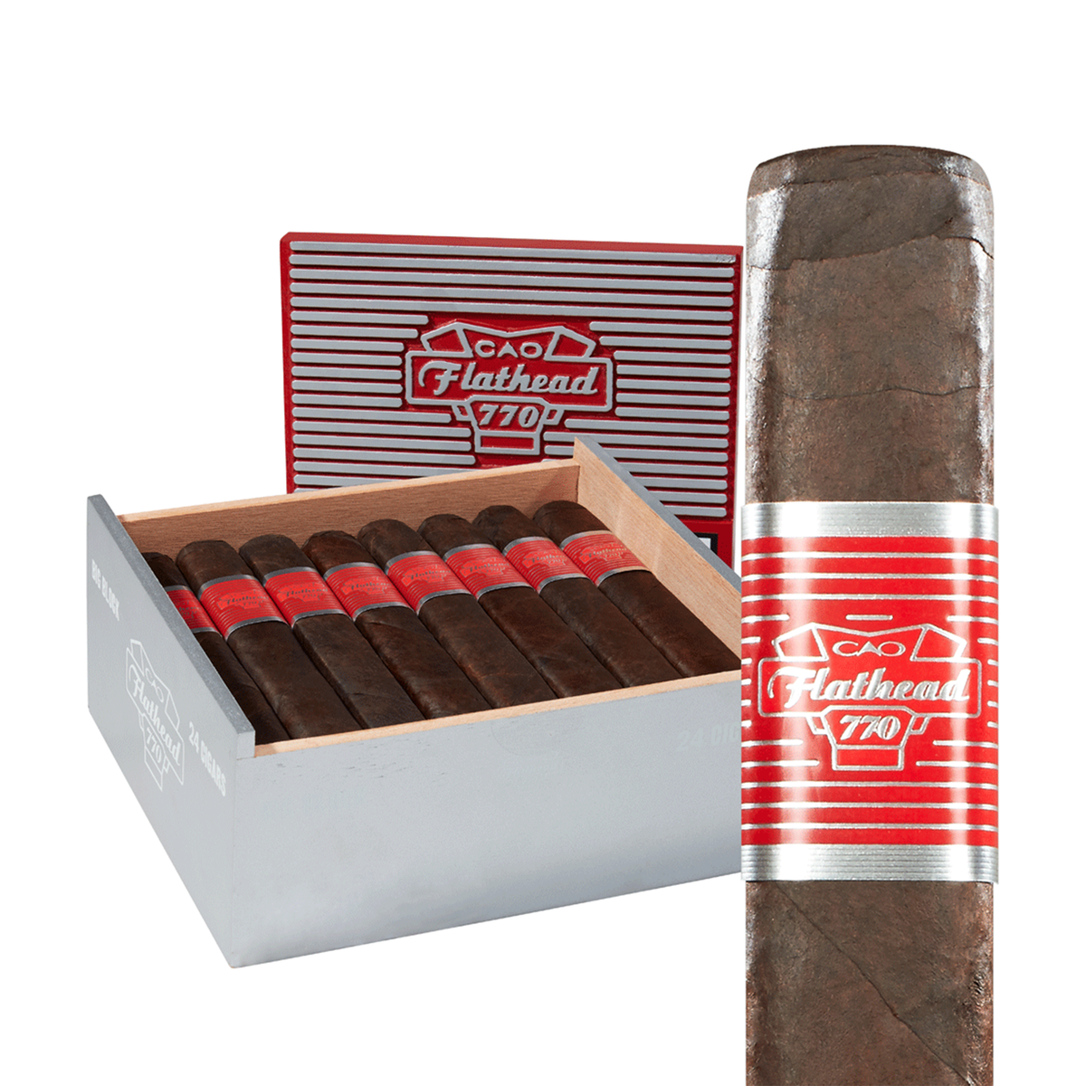 CAO Flathead Big Block Maduro Medium-Full Strength Nicaraguan Cigar ...