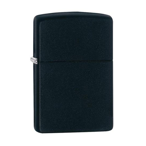 Zippo Solid Black Matte Lighter - Revolucion Lifestyles